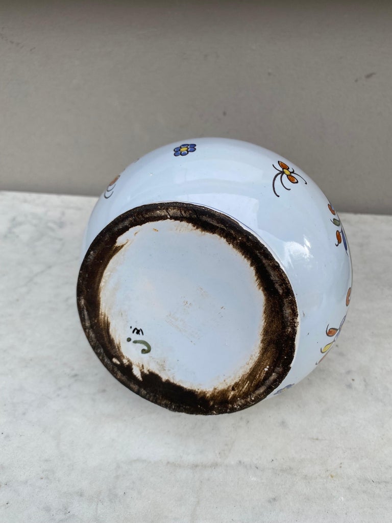 Rare French Faience Pitcher with Lid Rouen Style, Circa 1900 For Sale ...