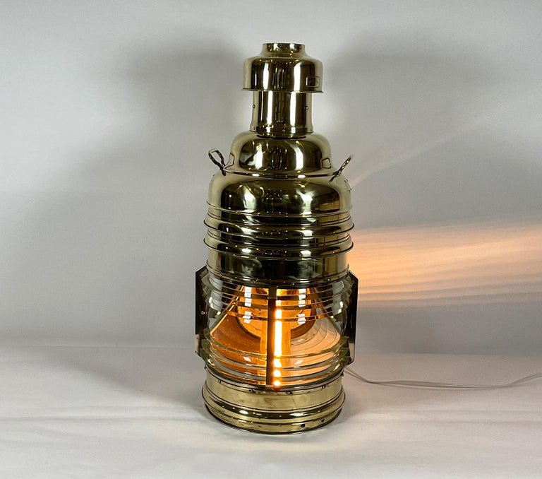 Rare French Marine Beacon by Barbier For Sale at 1stDibs