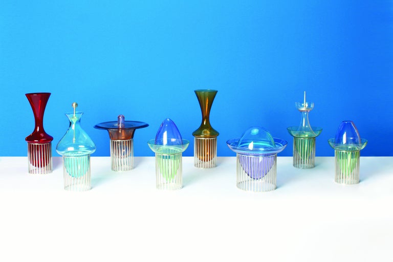 Rare full set of 8 Palafitte Vases by Sabattini 1992 - from his own ...