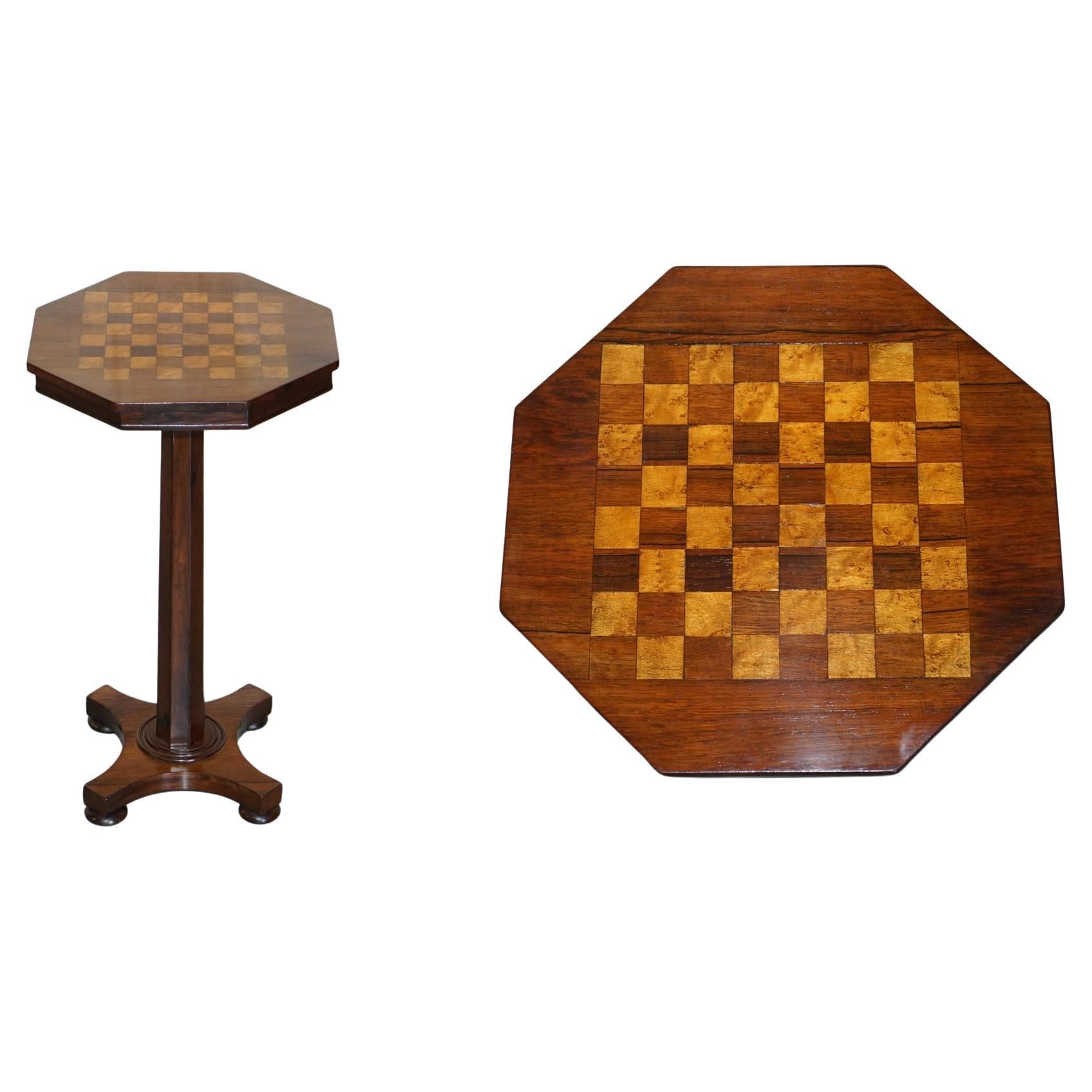 Walnut Wood Backgammon Table at 1stDibs