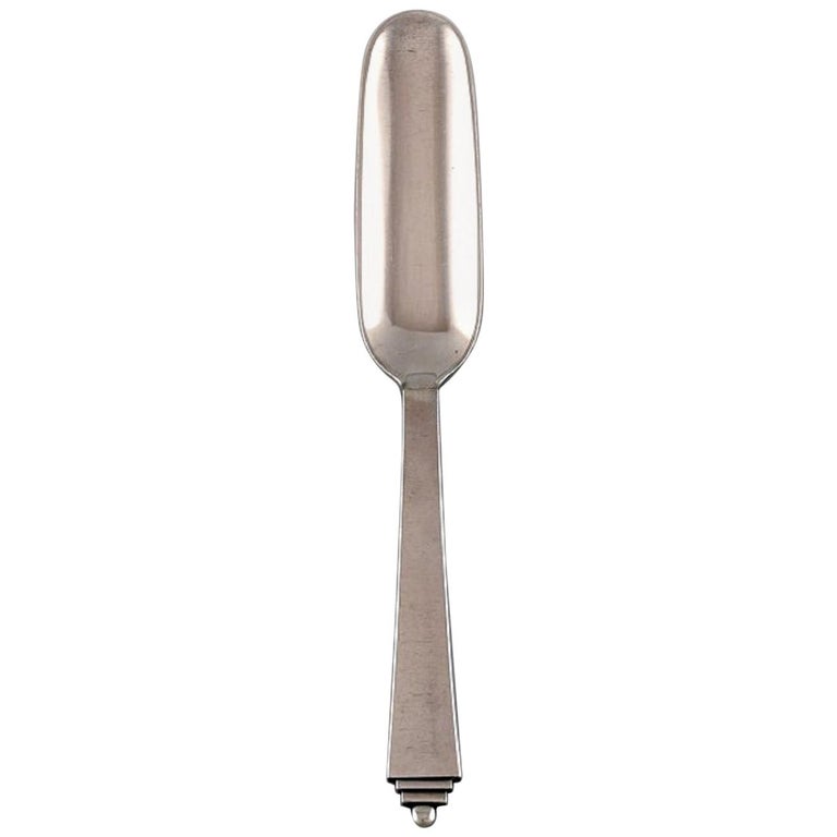 Rare Georg Jensen "Pyramid" Marrow/Stilton Scoop in All Silver For Sale ...