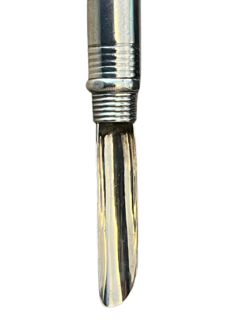Rare George IV Silver Combination Apple Corer and Paring Knife For Sale ...