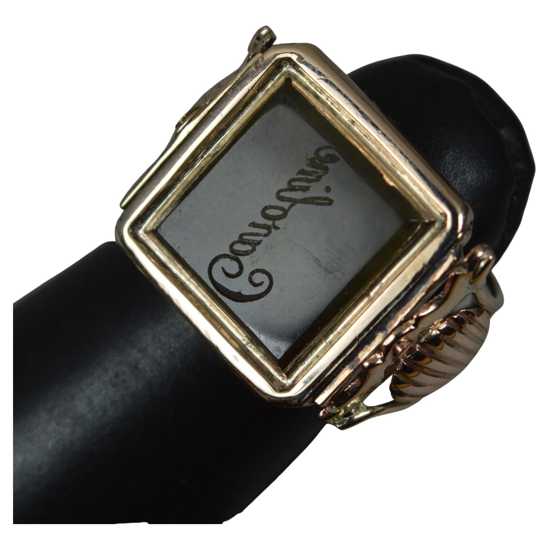 Rare Georgian Wedgwood Yellow Gold Swivel Ring at 1stDibs | wedgwood ring