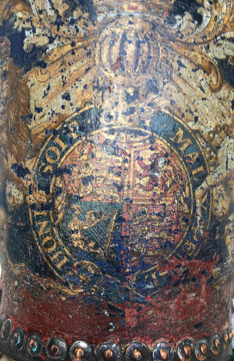 Rare Georgian Leather Royal Fire Bucket For Sale at 1stDibs