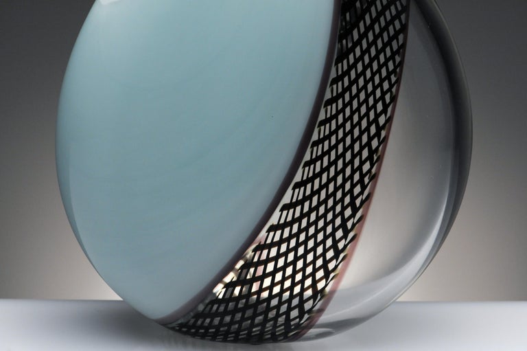 Rare Giampaolo Seguso "Perla" Modern Glass Vase L'Incalmo Series Murano ...