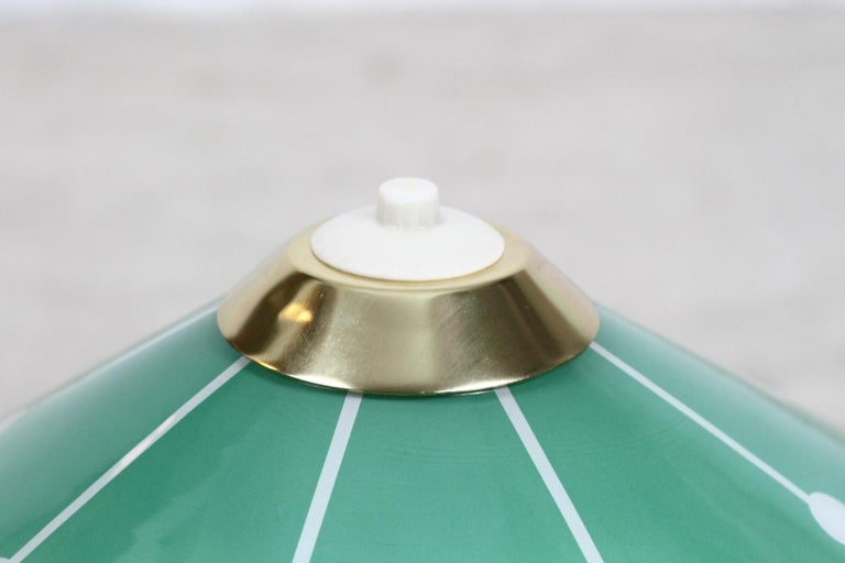 Rare Glass Table Lamp by Meissen Glass For Sale at 1stDibs