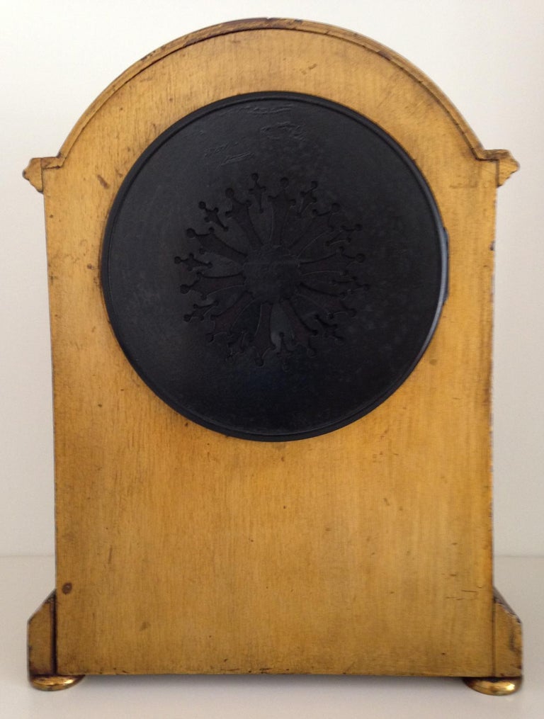 Rare Gold Chinoiserie Cased Mantel Clock by Sir John Bennett, London ...