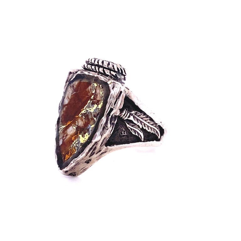 Rare Gold Quartz in Red Jasper Large Arrowhead Shaped Gold Infused ...