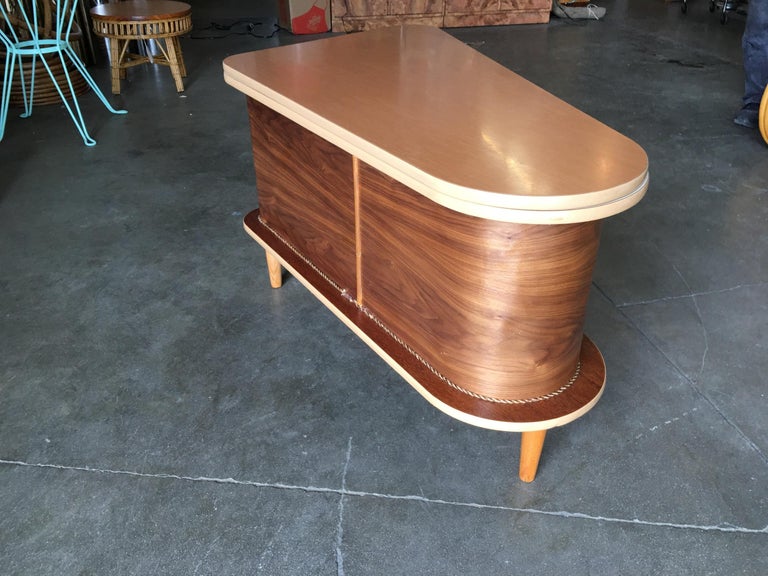 Rare Grand Server Convertible Bar/Coffee Table Designed for the World's ...