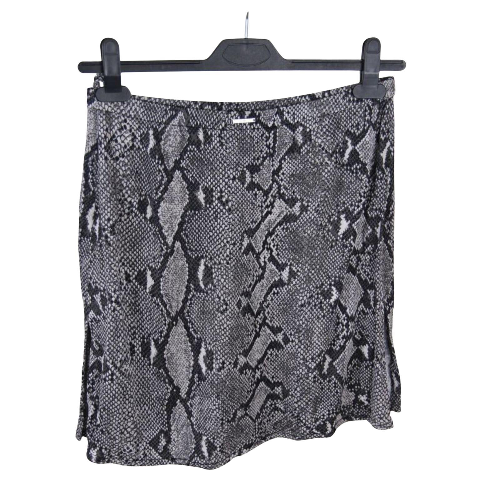 Rare !!! Gucci 2000 Tom Ford 2000 Snake Skirt sz 42 For Sale at 1stDibs