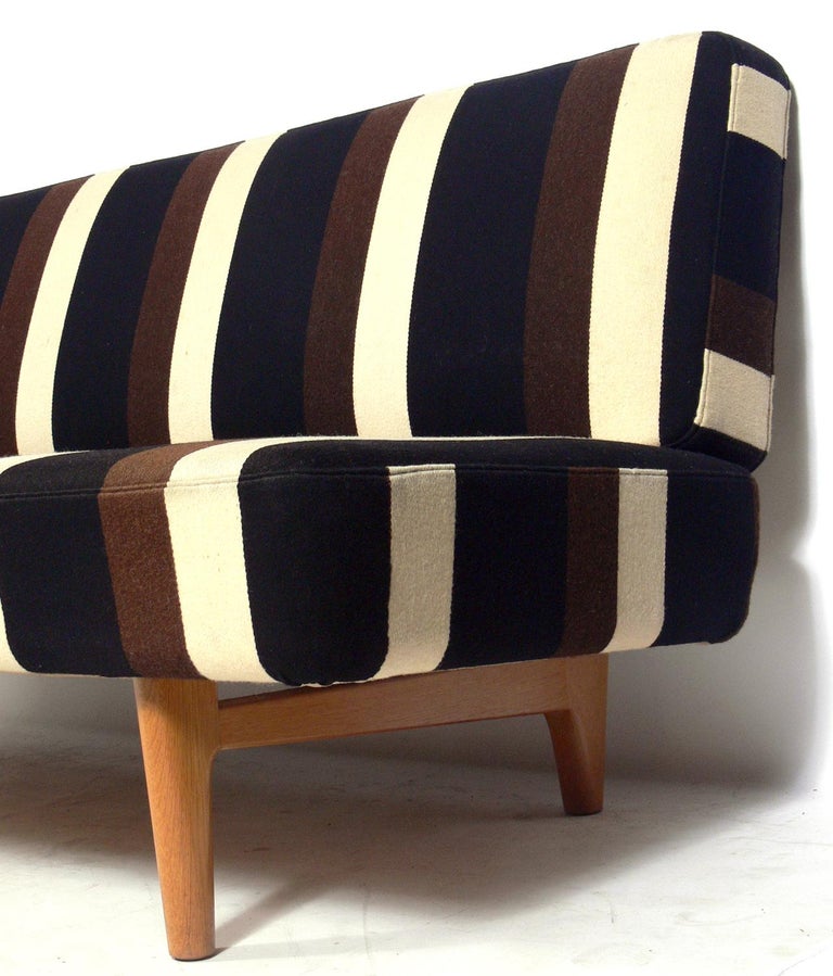 Rare Hans Wegner Sofa in Original Fabric at 1stDibs