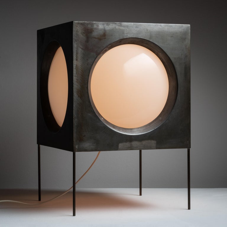 Rare Helvetica Floor Lamp by Carl Moor for BAG Turgi For Sale at 1stDibs