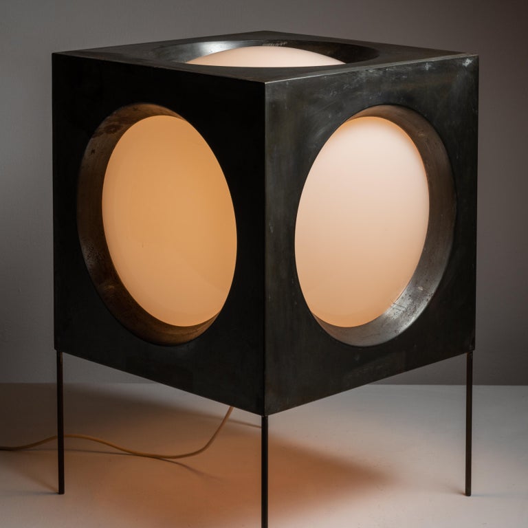 Rare Helvetica Floor Lamp by Carl Moor for BAG Turgi For Sale at 1stDibs