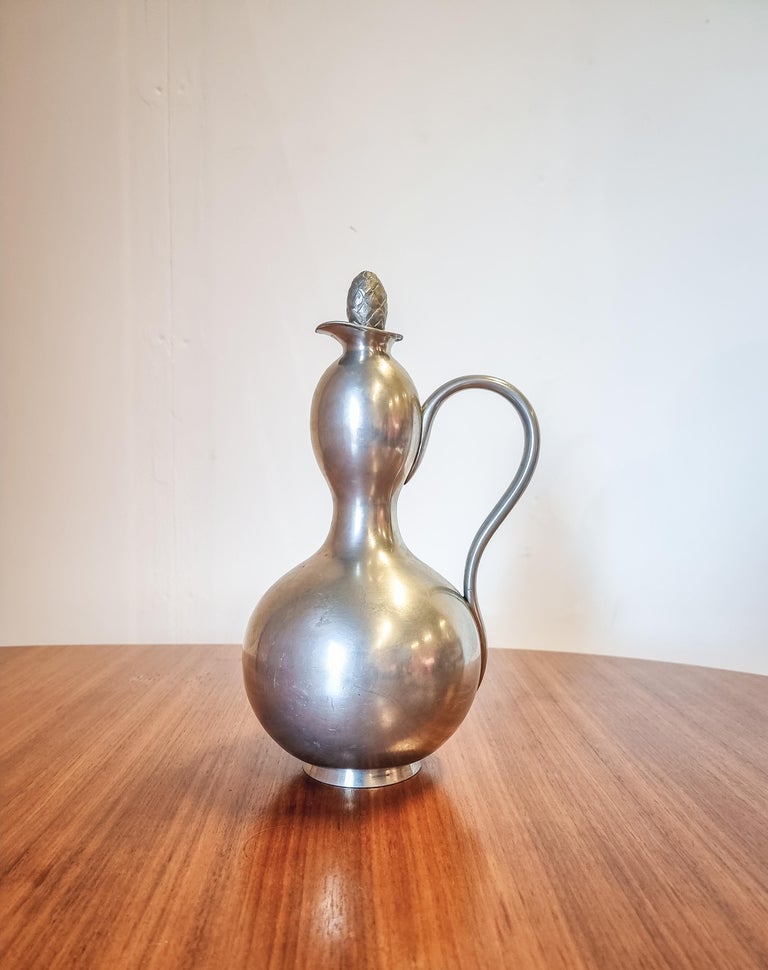 Rare Herman Bergman, Wine Pitcher, Pewter, Swedish Grace, 1931 For Sale ...
