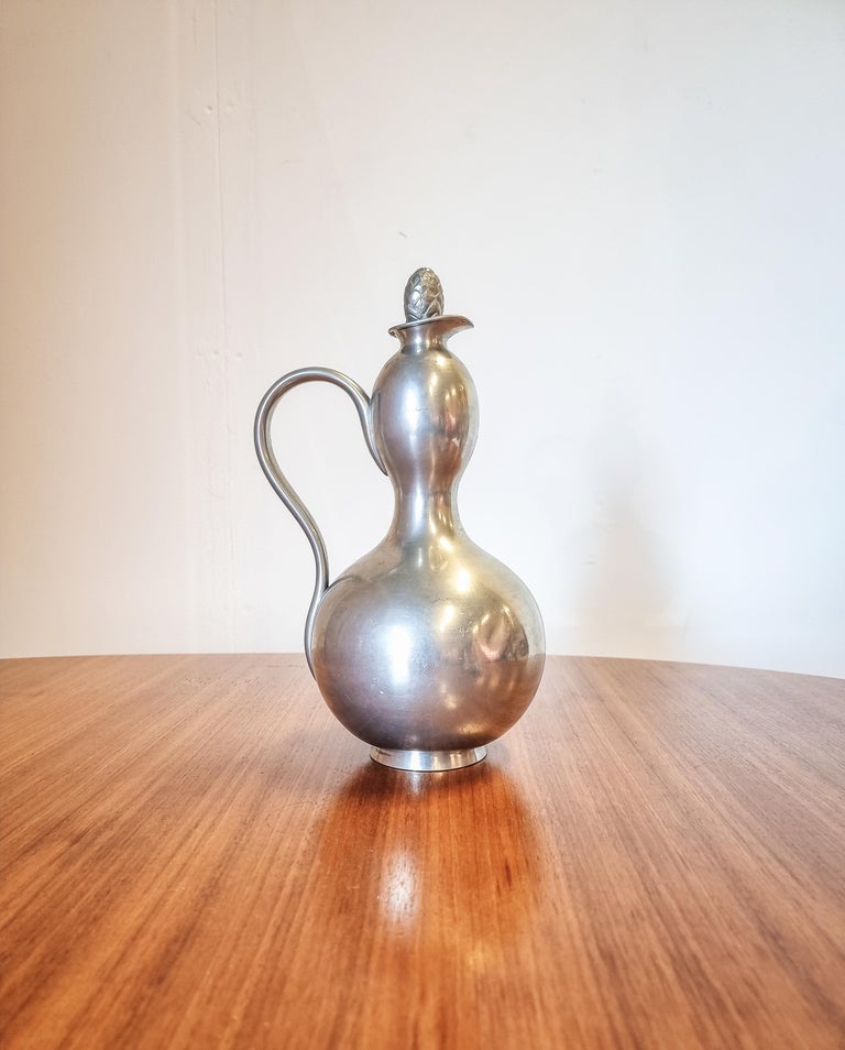 Rare Herman Bergman, Wine Pitcher, Pewter, Swedish Grace, 1931 For Sale ...