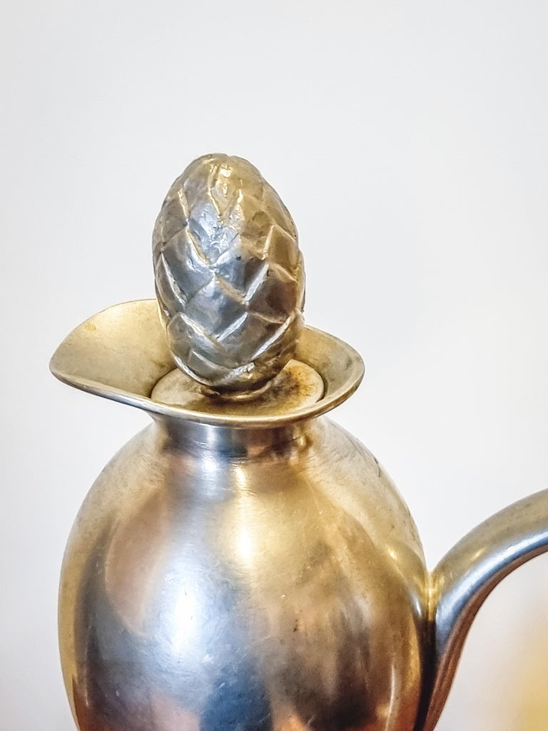 Rare Herman Bergman, Wine Pitcher, Pewter, Swedish Grace, 1931 For Sale ...