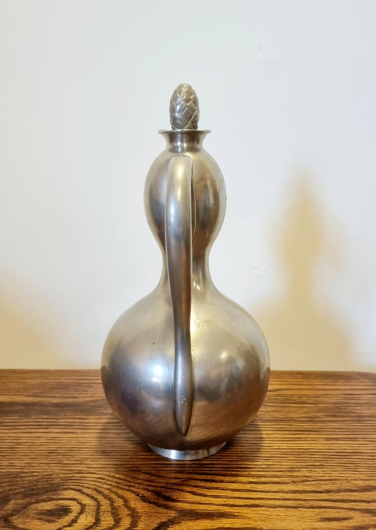 Rare Herman Bergman, Wine Pitcher, Pewter, Swedish Grace, 1931 For Sale ...