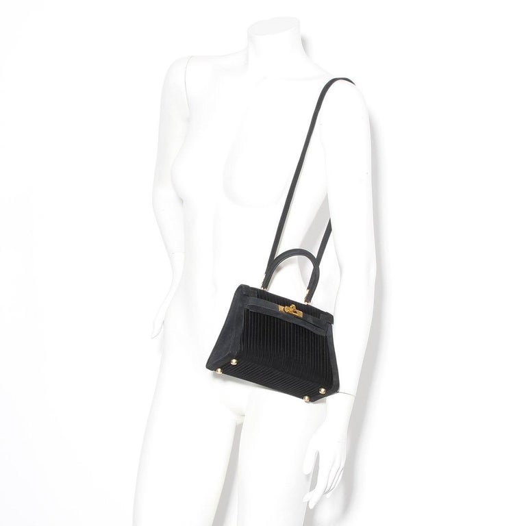 Rare Hermes Silk Kelly 20 Handbag at 1stDibs