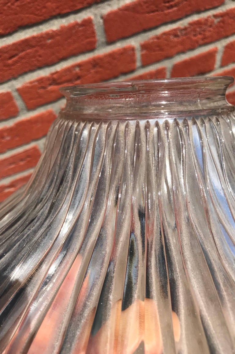 Rare Holophane Style German Arts and Crafts World War Pendant ...