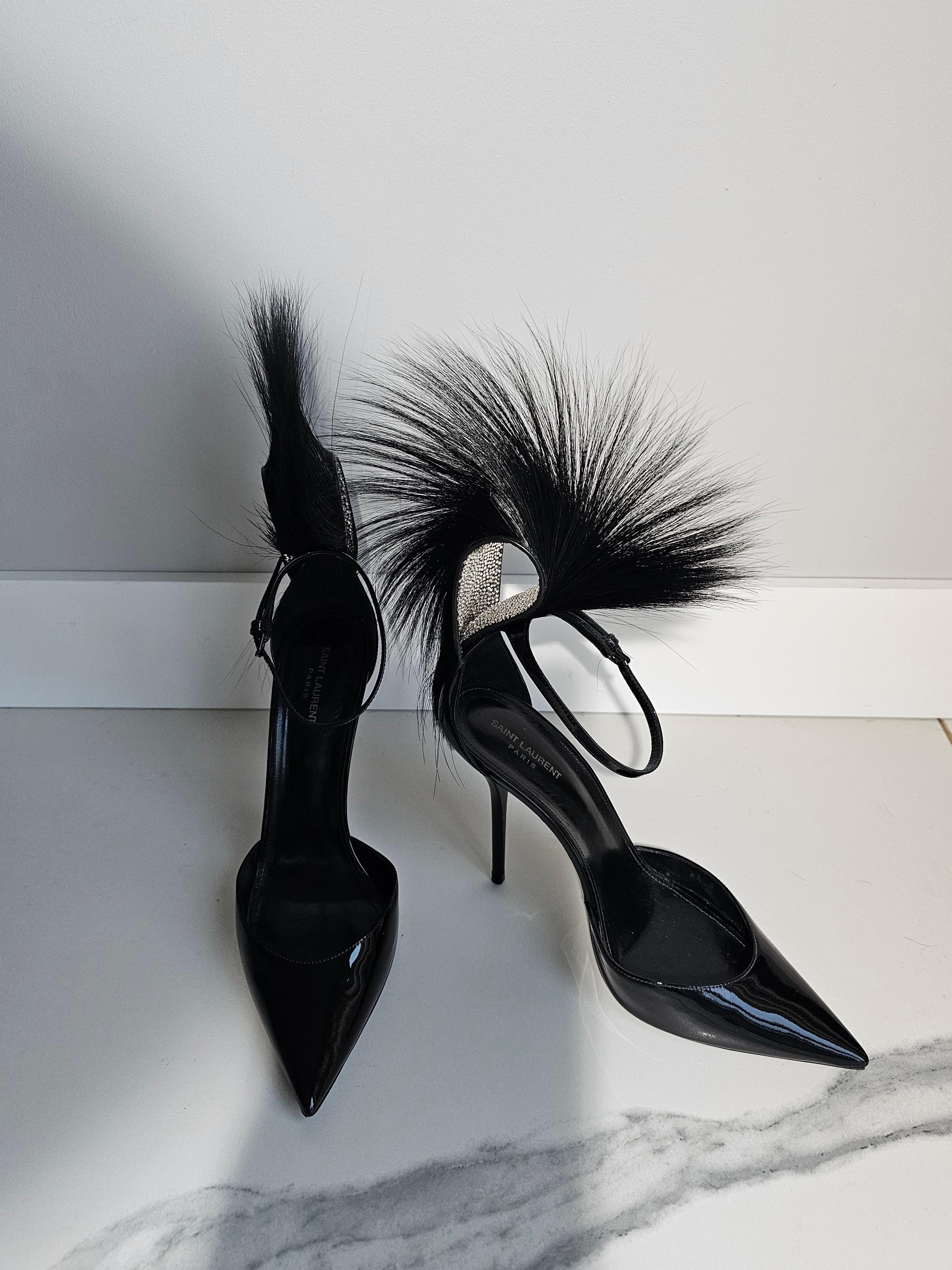 Rare and Iconic Saint Laurent Jamie Heels Org Price 2400€ size 40 For ...