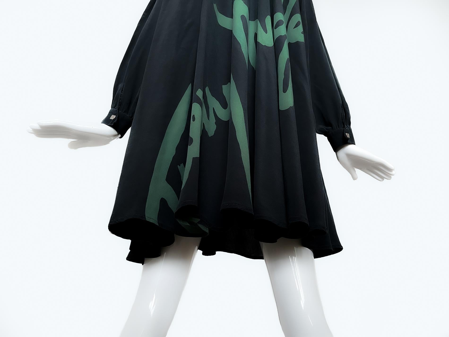 Rare Iconic Thierry Mugler Silk Signature Cape Dress FW 1981 Collection ...