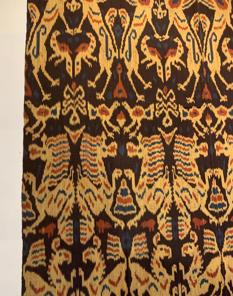 Rare Ikat Textile from Sumba Island Stunning Tribal Motifs, Indonesia ...