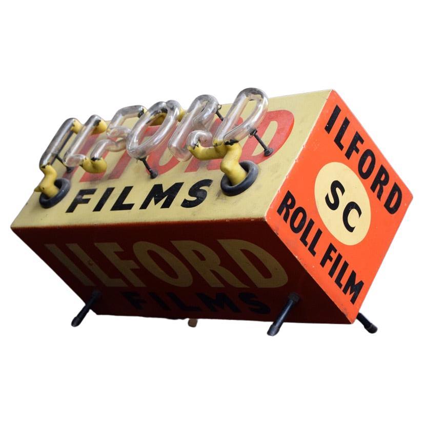 Rare Ilford Film Advertising Neon at 1stDibs