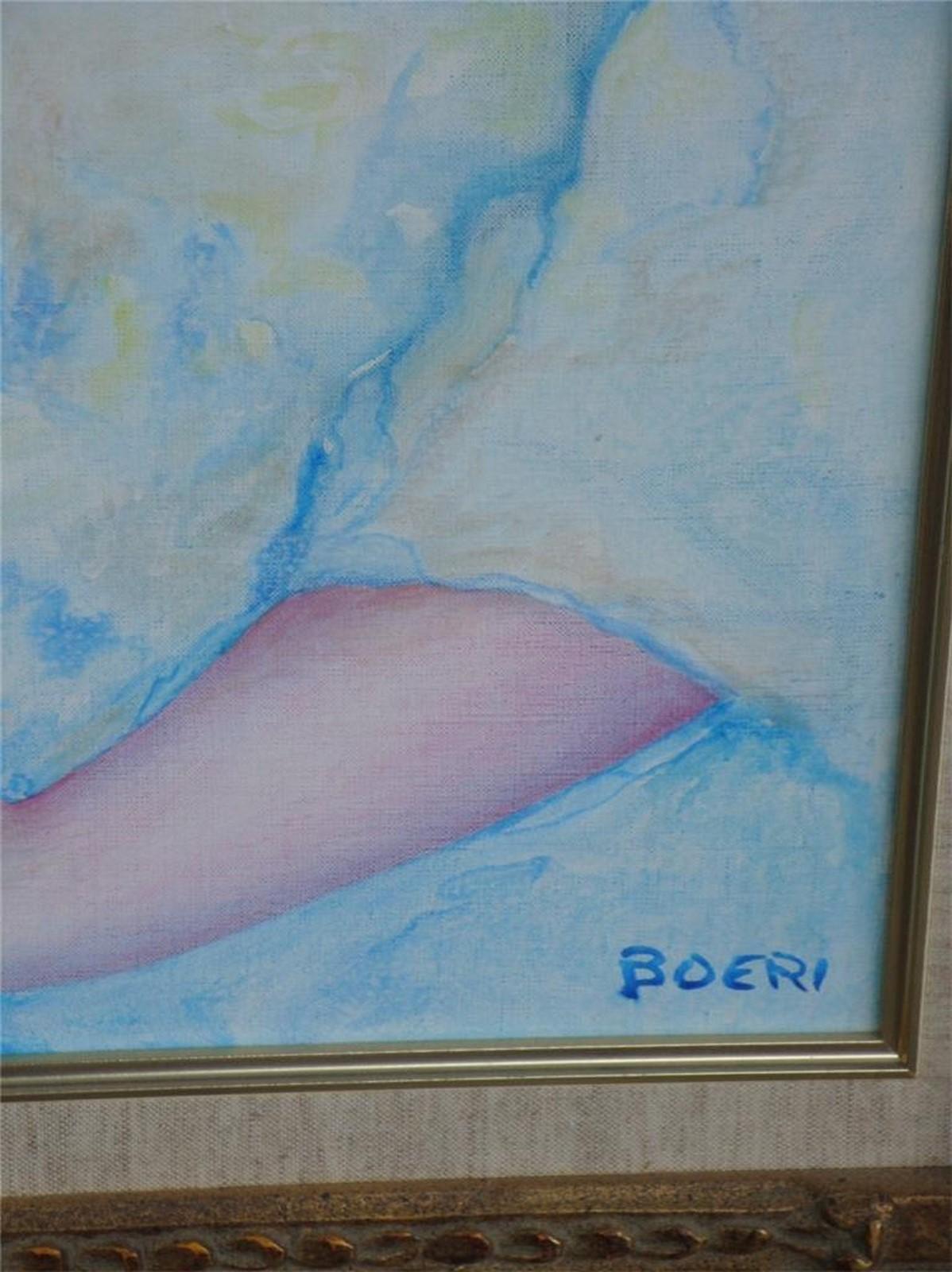 Rare Important Large Deluxe Original Painting Jean Marie Gallery ...