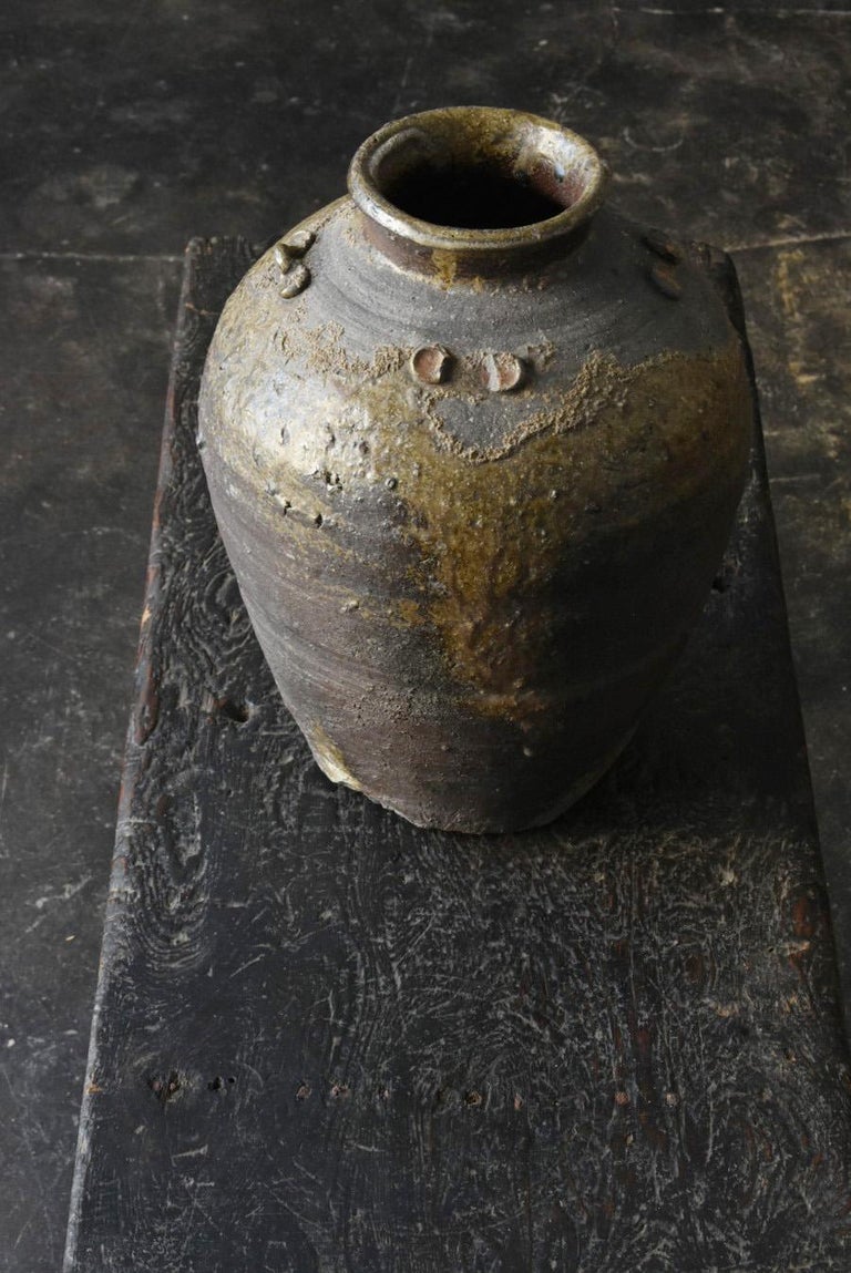 Rare Jar of Japan in the 1500s / Bizen Ware / Wabi-Sabi Jar/Natural ...