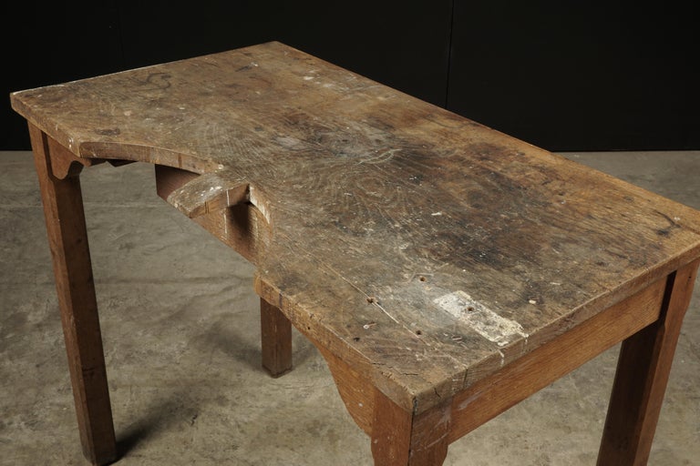 Vintage Console Table from a Jewelers Shop, France, circa 1940 For Sale ...