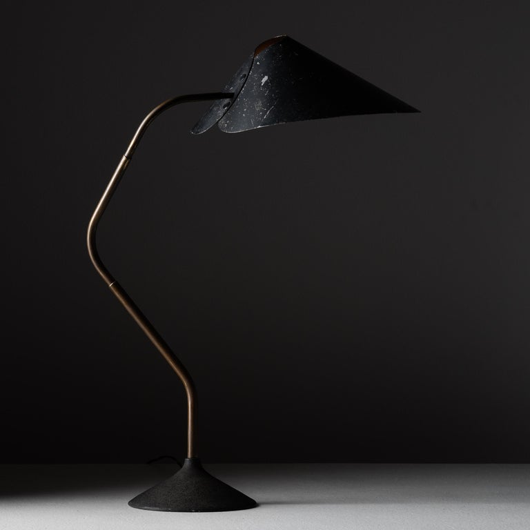Rare Karl Hagenauer Table Lamp For Sale at 1stDibs