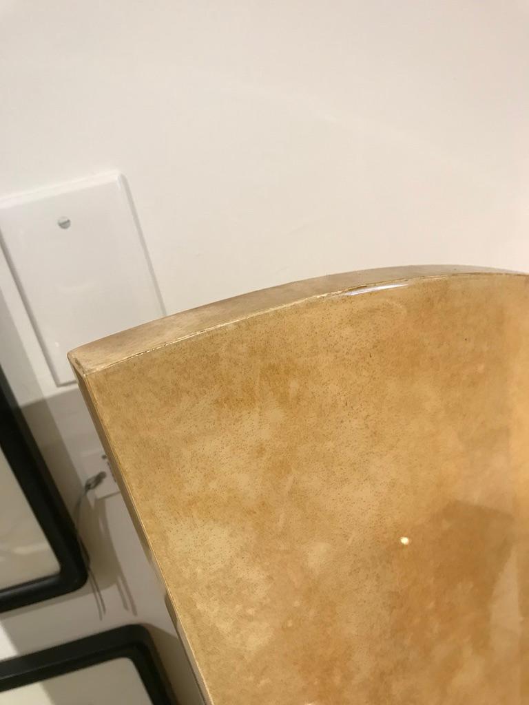 Rare Lacquered Parchment Screen by Aldo Tura at 1stDibs