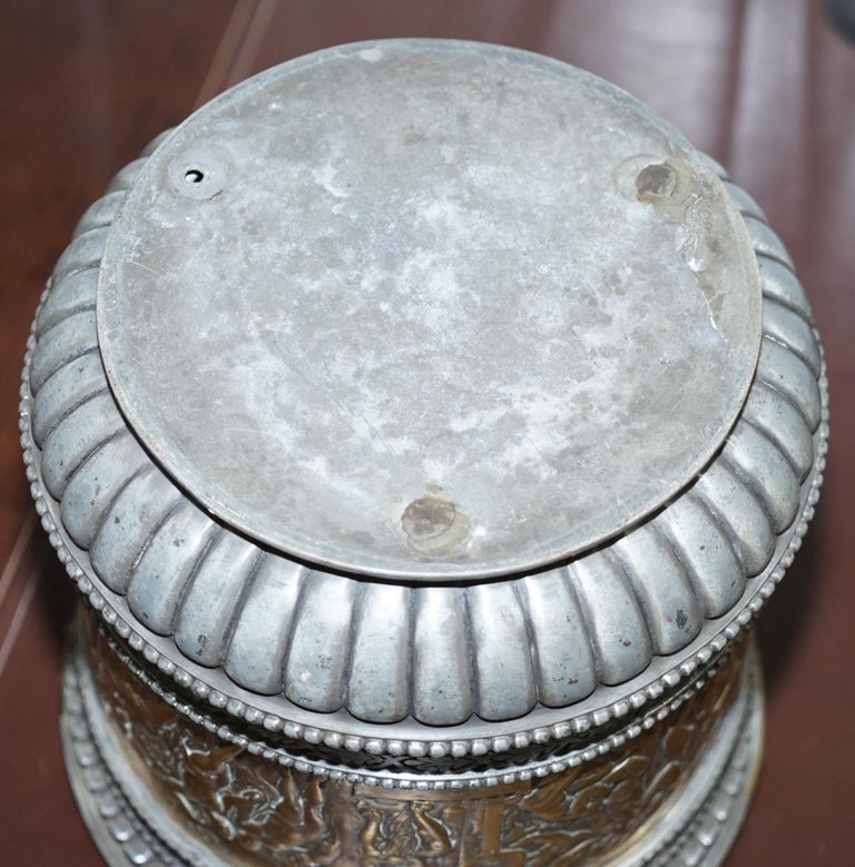 Rare Large 19th Century Renaissance Rival Champagne Bucket Roman Gods ...