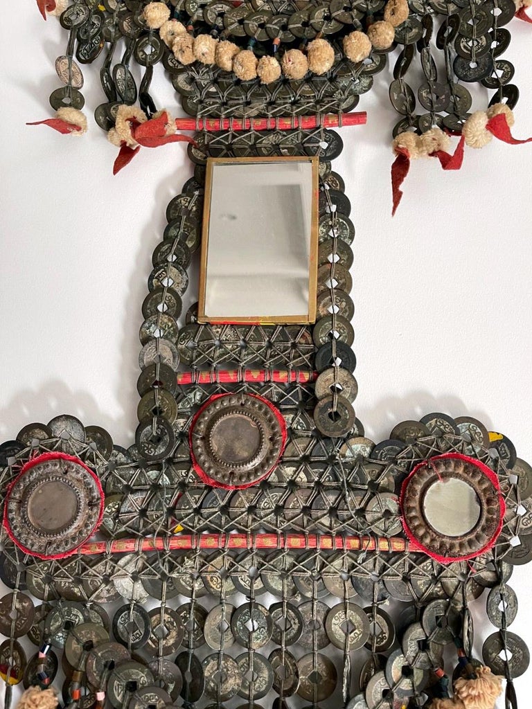 Rare Large Antique Balinese Temple Hanging Lamak, Indonesia For Sale at ...