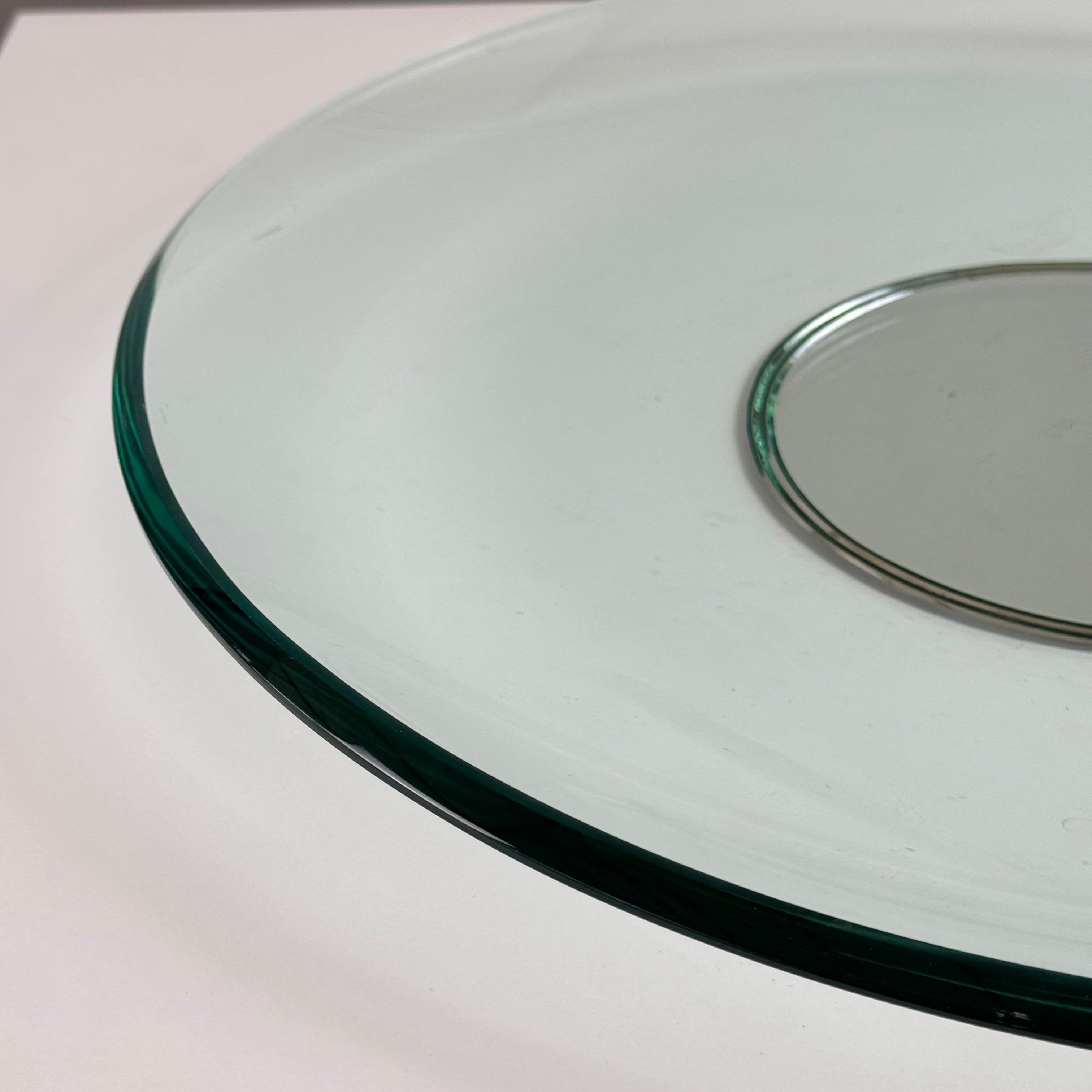 Rare Large Centerpiece Plate by Pietro Chiesa for Fontana Arte, 1940s ...