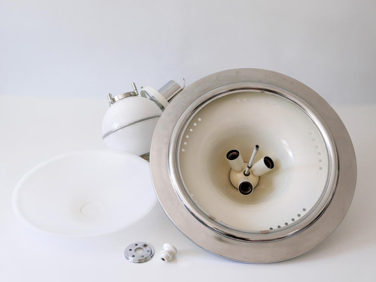 Rare and Large Mid-Century Modern Counterweight Pendant Lamp 'UFO ...