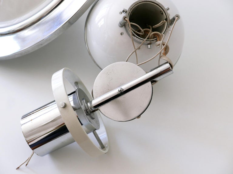 Rare and Large Mid-Century Modern Counterweight Pendant Lamp 'UFO ...