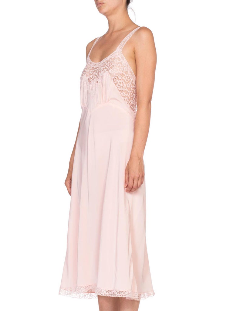 Rare Large Size Bias 1950's Negligee Slip Lingerie Dress at 1stDibs ...