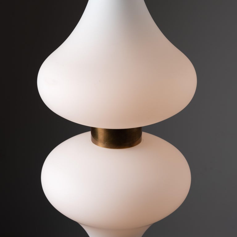 Rare Large Suspension Light by Stilnovo at 1stDibs