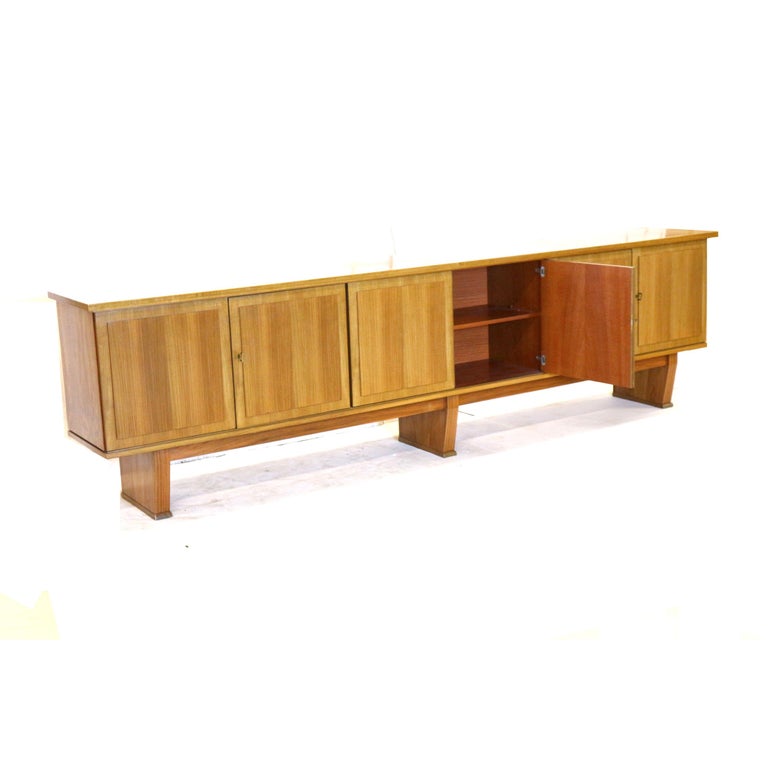 Rare Large Vintage Sideboard Made in the 1950s at 1stDibs