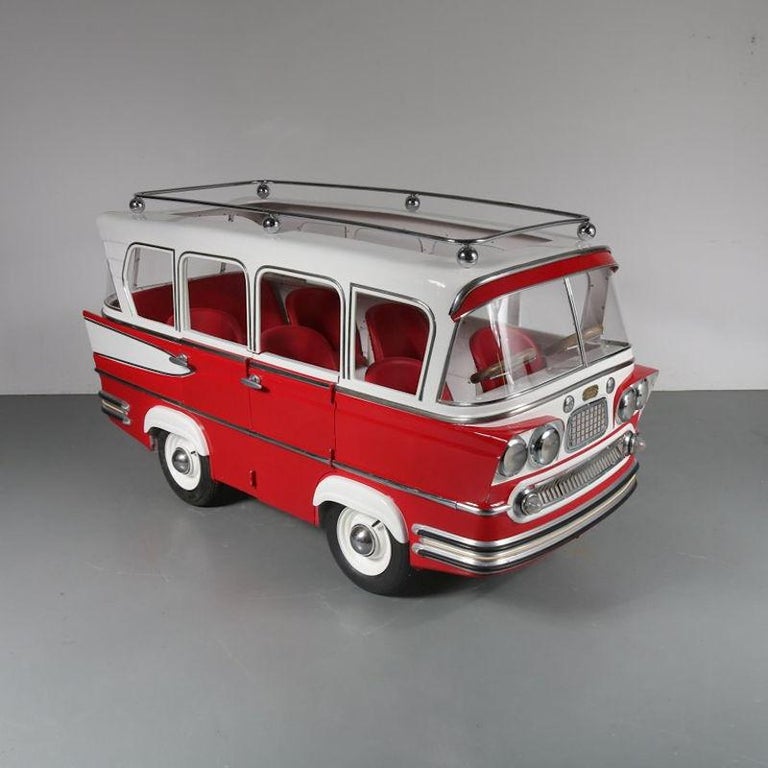 Rare L'autopede Carousel Bus by Karel Baeyens, Belgium, 1955 For Sale ...