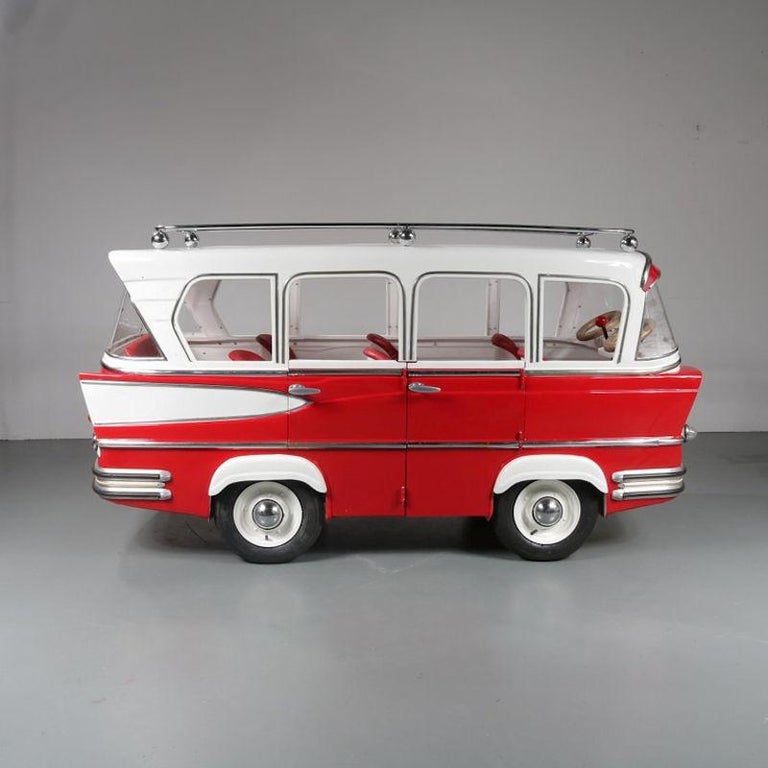 Rare L'autopede Carousel Bus by Karel Baeyens, Belgium, 1955 For Sale ...