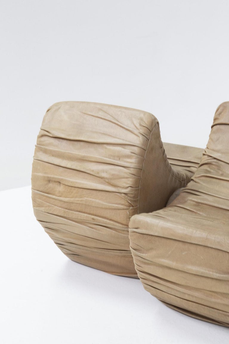 Rare Sofa prototype by Marzio Cecchi Model Serpente with certificate ...
