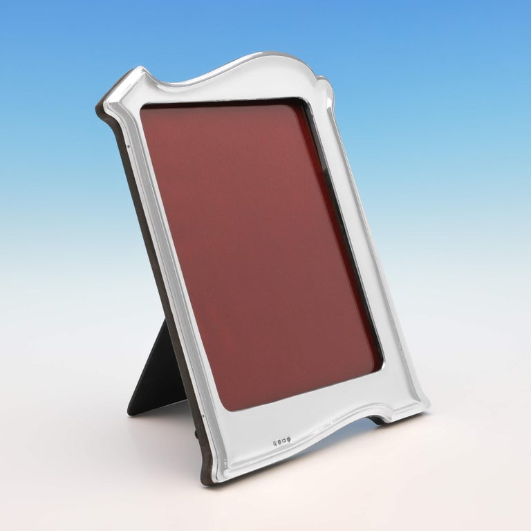 Rare Left and Right Sided Pair of Antique Sterling Silver Photograph ...