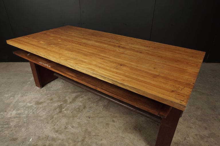 Rare Library Table from the University of Jussieu, Paris, circa 1958 at ...