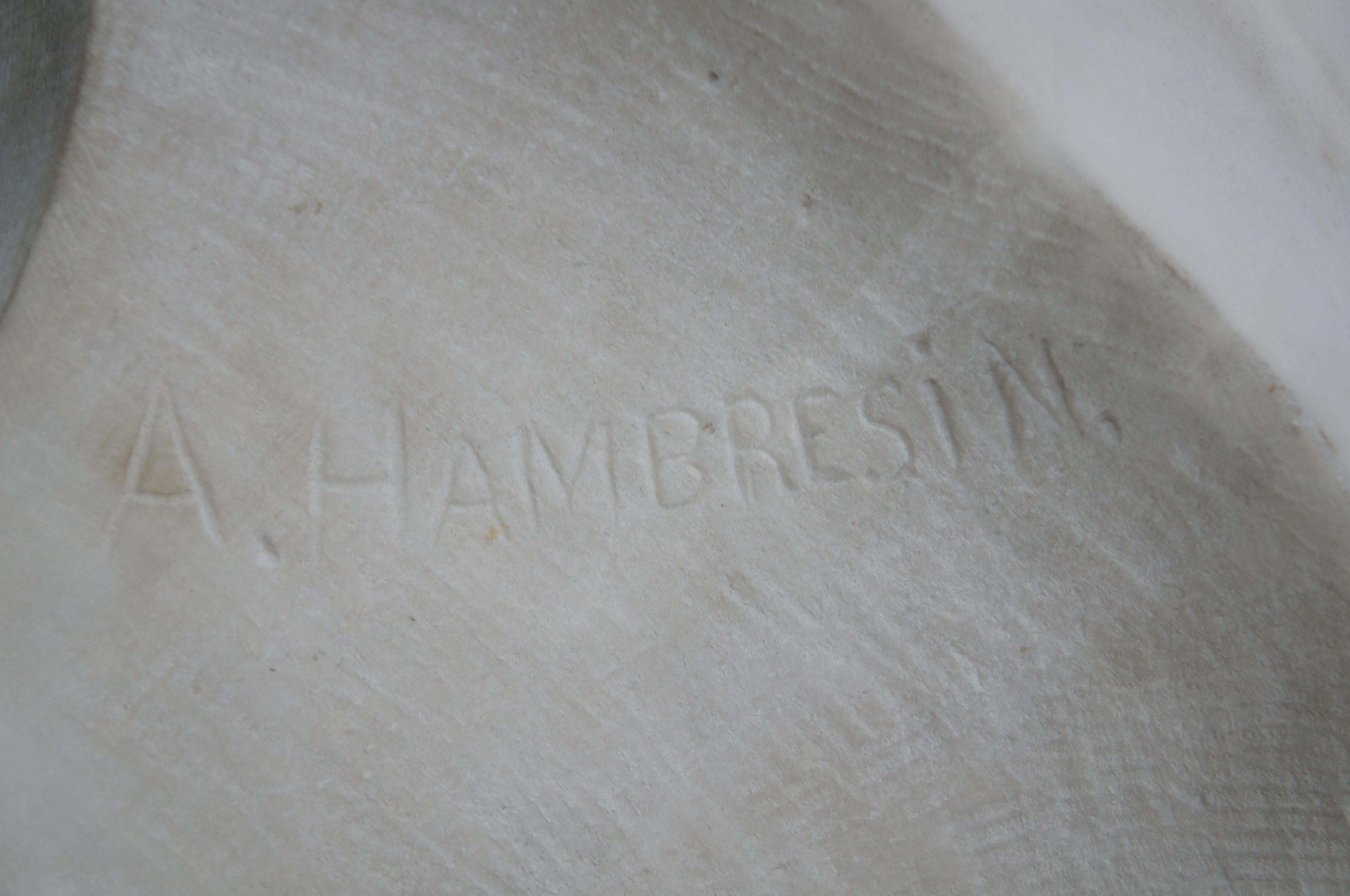 Rare Life Size Antique Marble Bust Statue President Grover Cleveland A ...