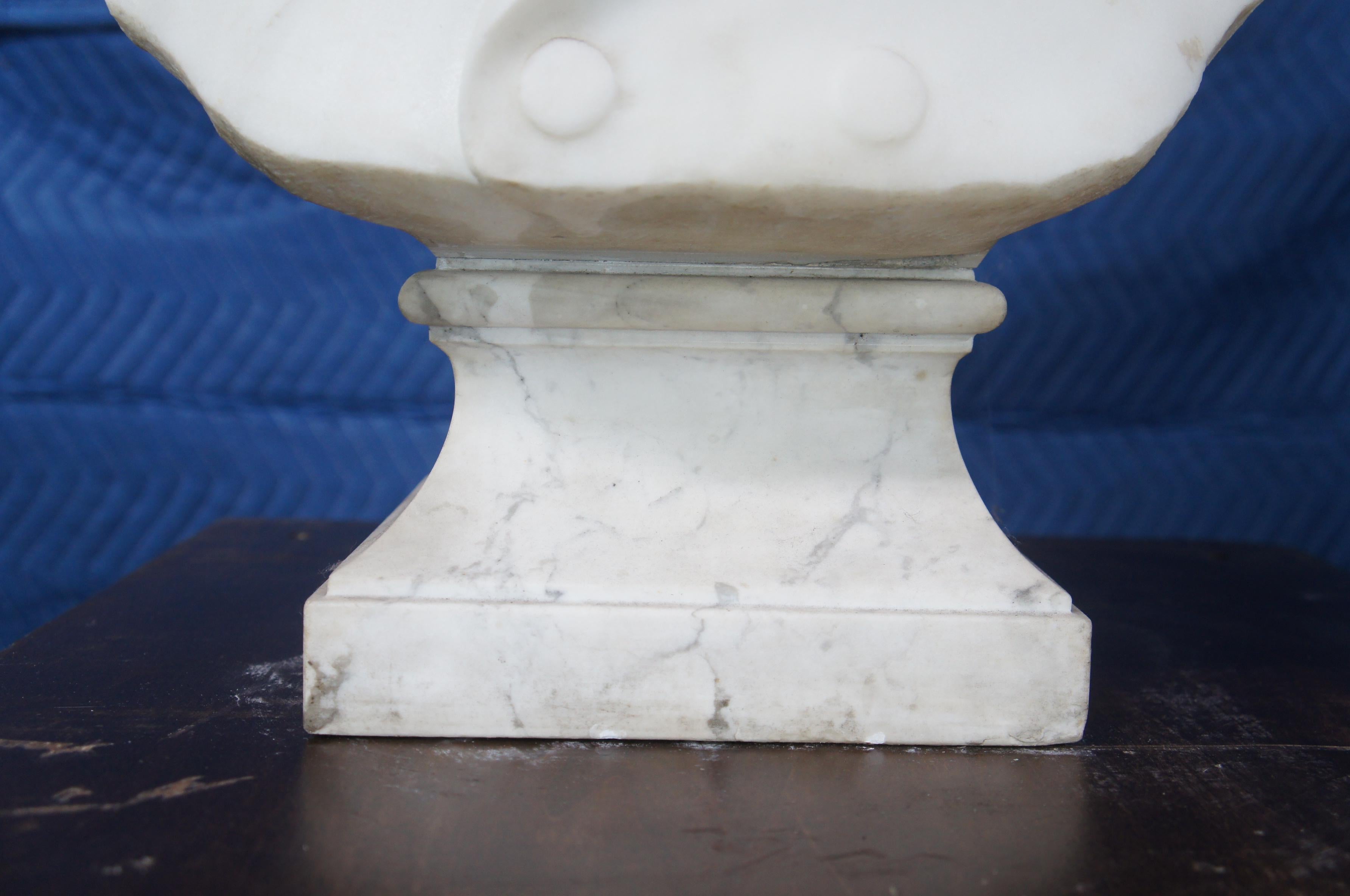 Rare Life Size Antique Marble Bust Statue President Grover Cleveland A ...