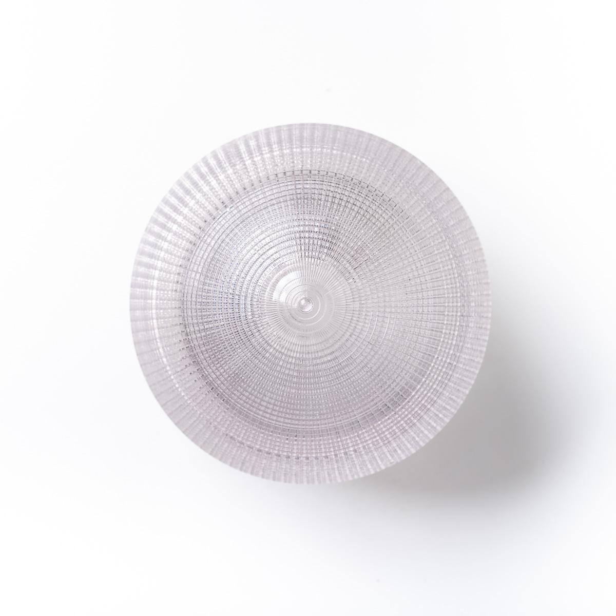 Rare Lilac Tinted Prismatic Acorn Holophane Glass Wall Sconces For Sale ...