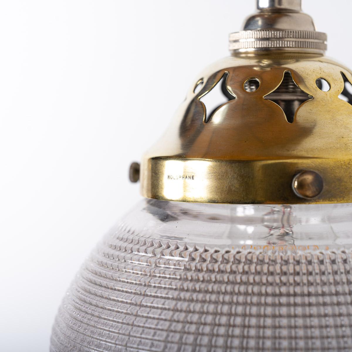 Rare Lilac Tinted Prismatic Acorn Holophane Glass Wall Sconces For Sale ...