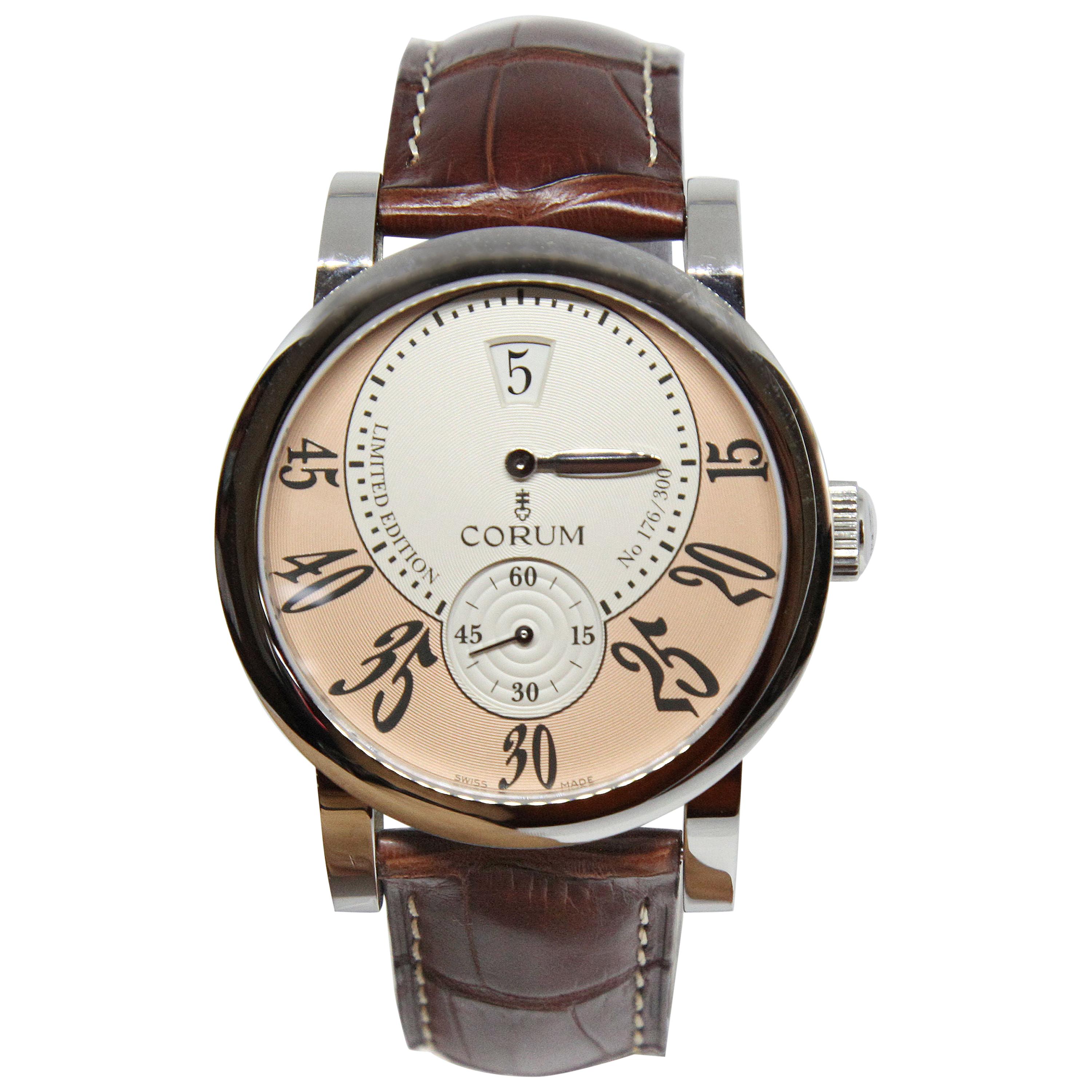 Chanel J12 Pink Sapphire Watch - pink crocodile strap at 1stDibs